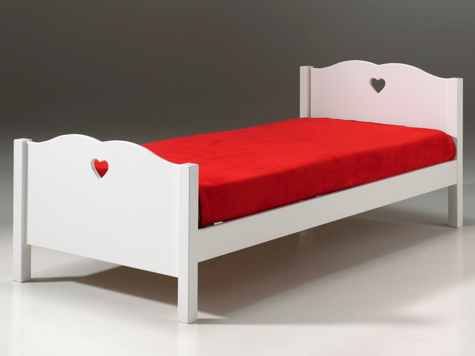 Vipack: "AMORI" Einzelbett 90 x 200 - Kinderbett Jugendbett Jugendliege ...